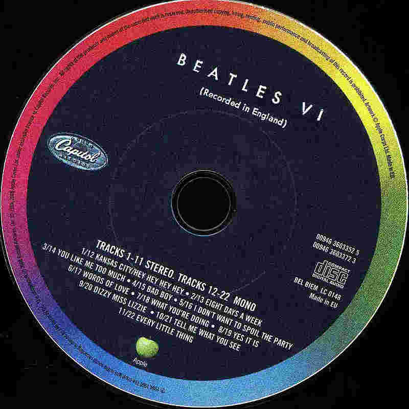The Beatles Beatles Vi : CD | CD Covers | Cover Century | Over 1.000. ...